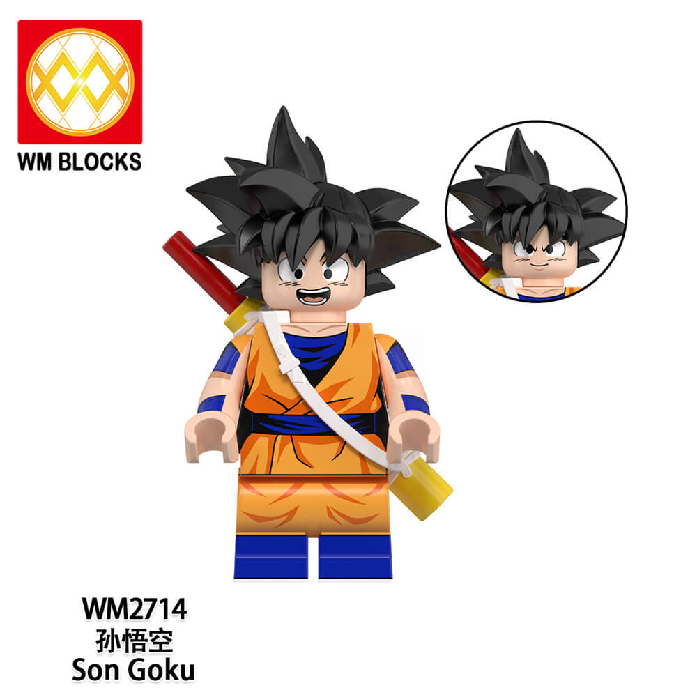 WM6183 Dragon Ball Vegeta Minifigs – INGBRICKS